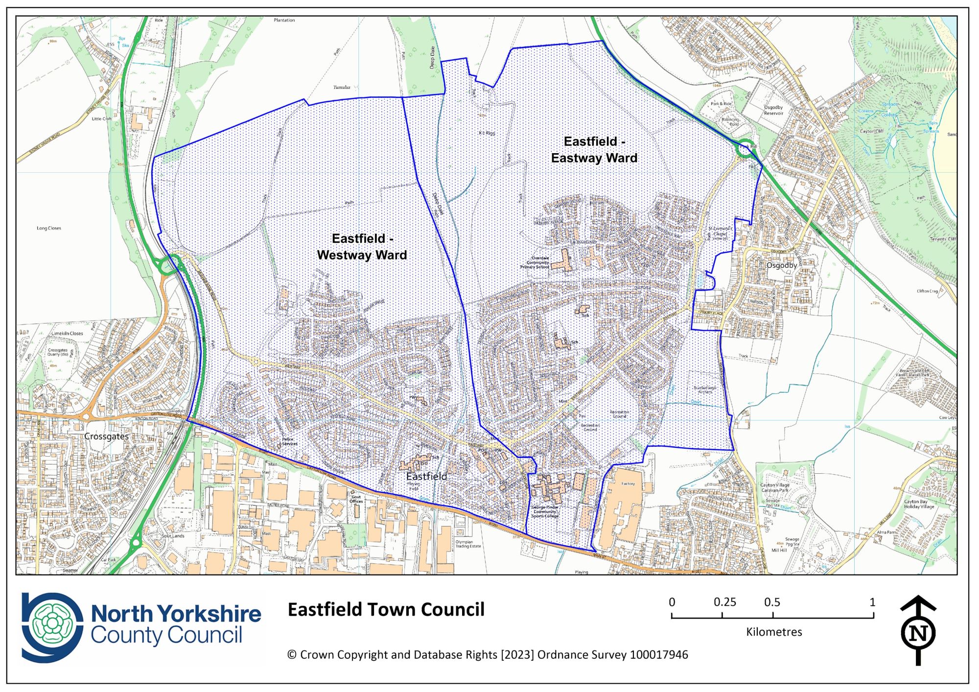 Eastfield Town Council: Parish Map